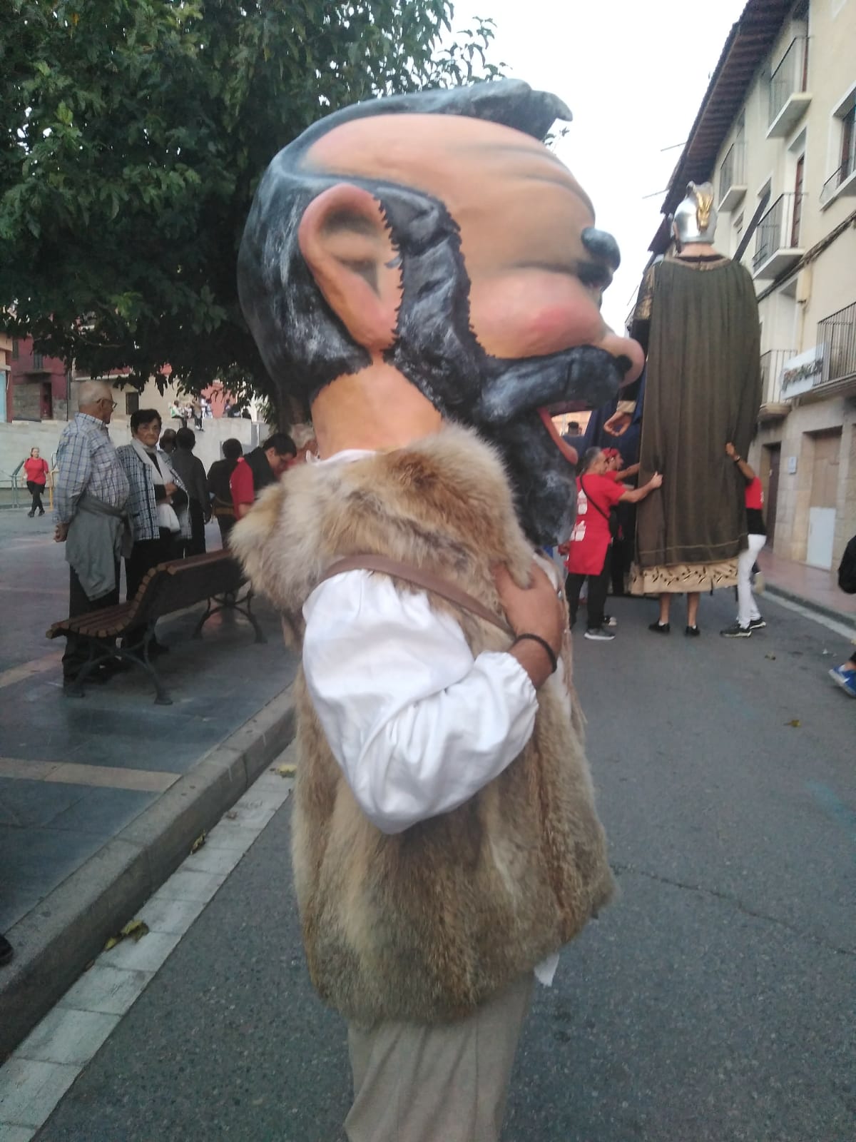 Cabezudo Tártalo - Gigantes Platero - Constructor de Gigantes